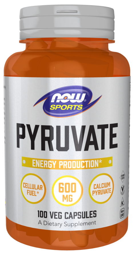 Pyruvate Supplements | Veg Capsules | NOW Foods