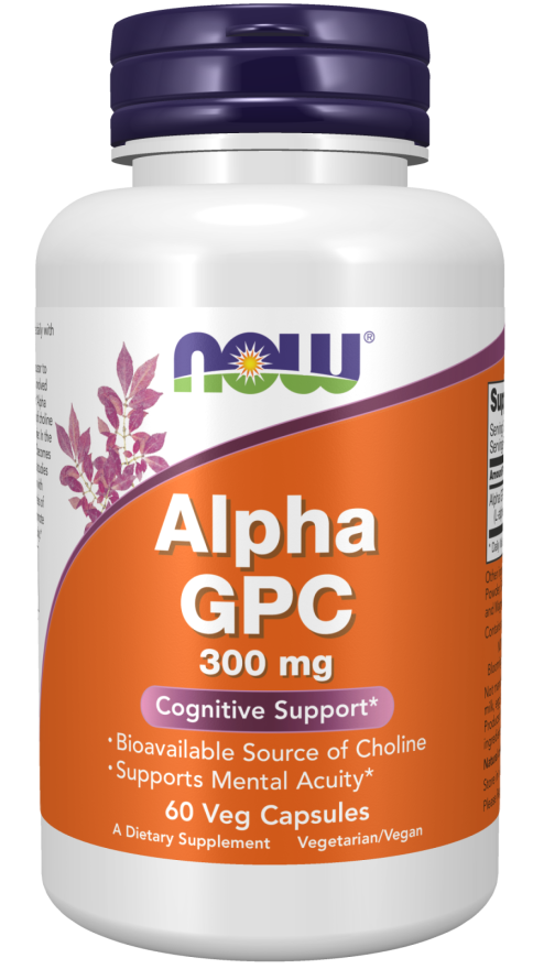 Alpha GPC Supplements | Alpha GPC Capsules | NOW Foods
