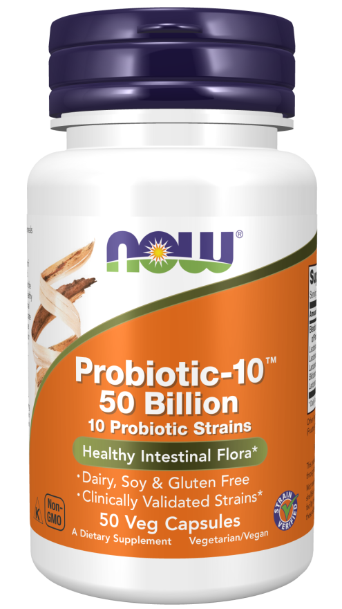 NOW Probiotics | 50 Billion Probiotic | NOW Foods