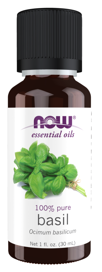 Basil Essential Oil | Basil Oil | NOW Foods
