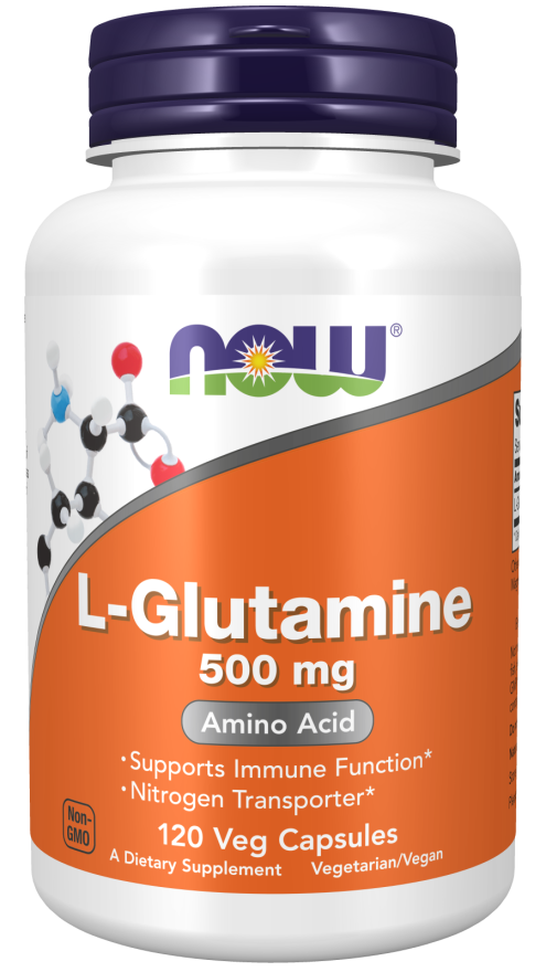 Glutamine Supplement | An Essential Amino Acid | NOW Foods