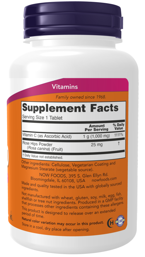 Vitamin C 1000 mg Sustained Release | Long-Lasting Antioxidant Support ...