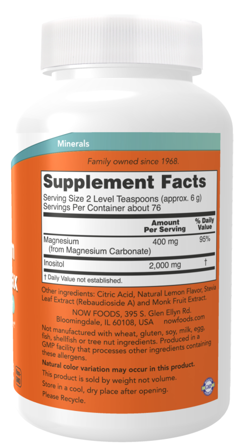 Magnesium Inositol | Nervous System Support | NOW