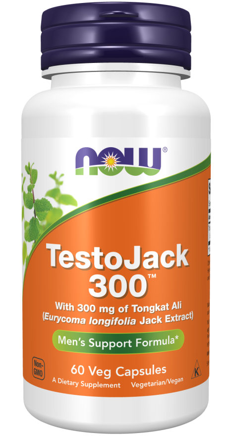 TestoJack 300 | Tongkat Ali Supplement | NOW Foods Supplements