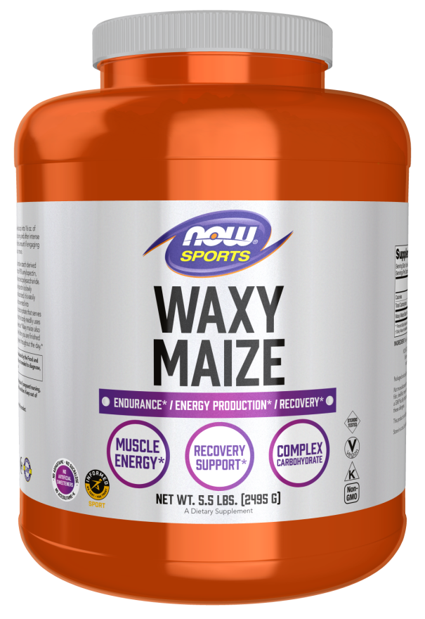 Waxy Maize Powder | Complex Carbohydrate for Athletes | NOW