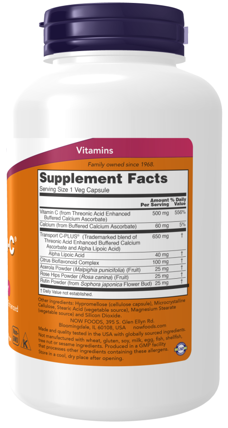 AlphaSorb Vitamin C | Buy Online Today | NOW Supplements