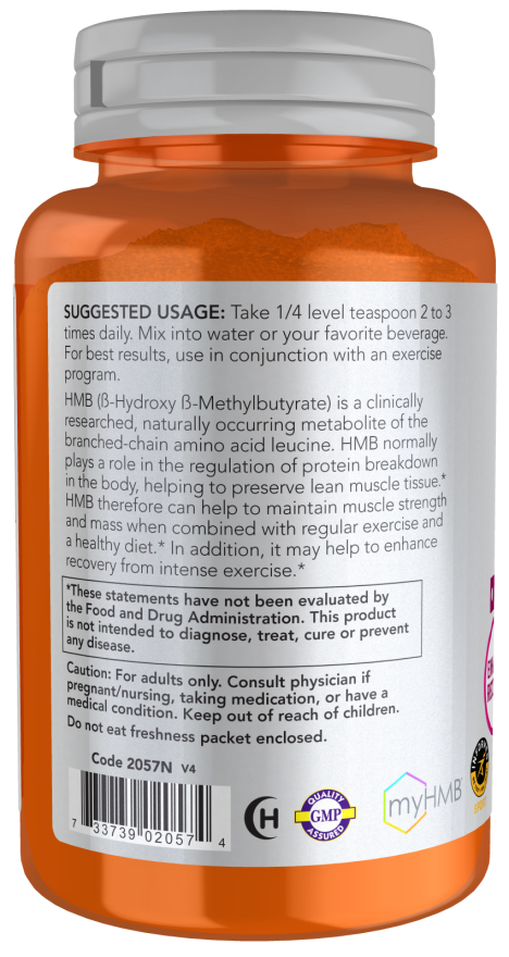 HMB Powder | HMB Supplements | NOW Foods