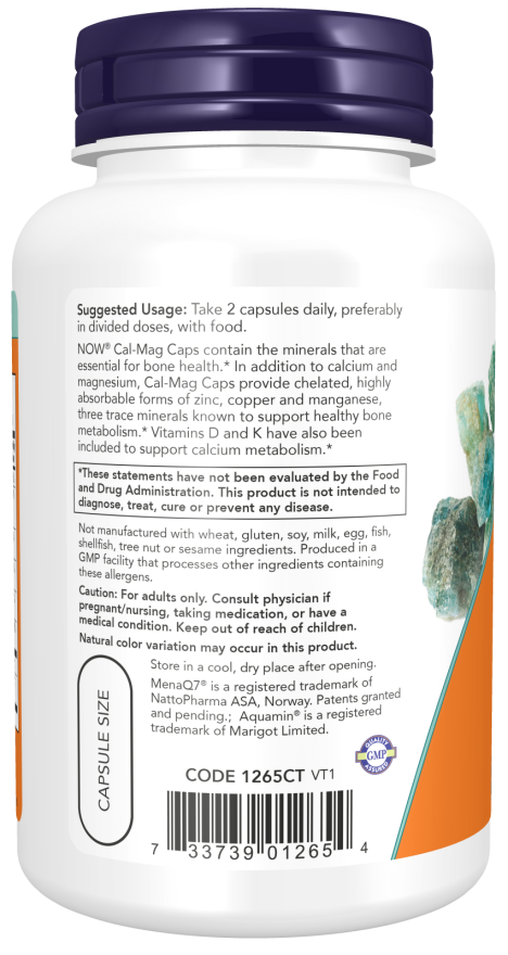 Calmag | Calmag Capsules | NOW Calmag