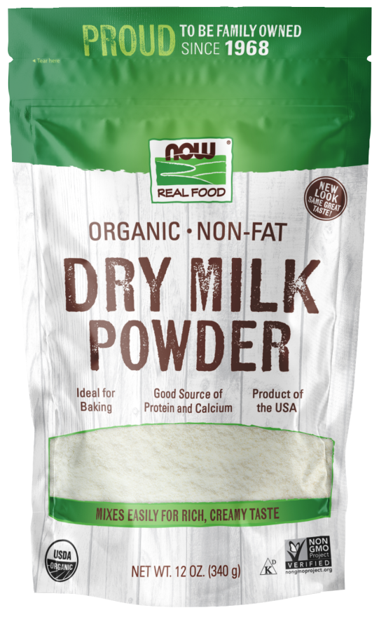 Non-Fat Dry Milk Powder | Buy Online | NOW Real Food