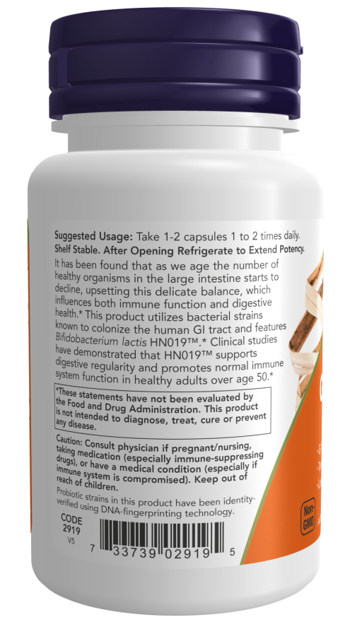 Clinical GI Probiotic | Natural Vegetable Capsules | NOW