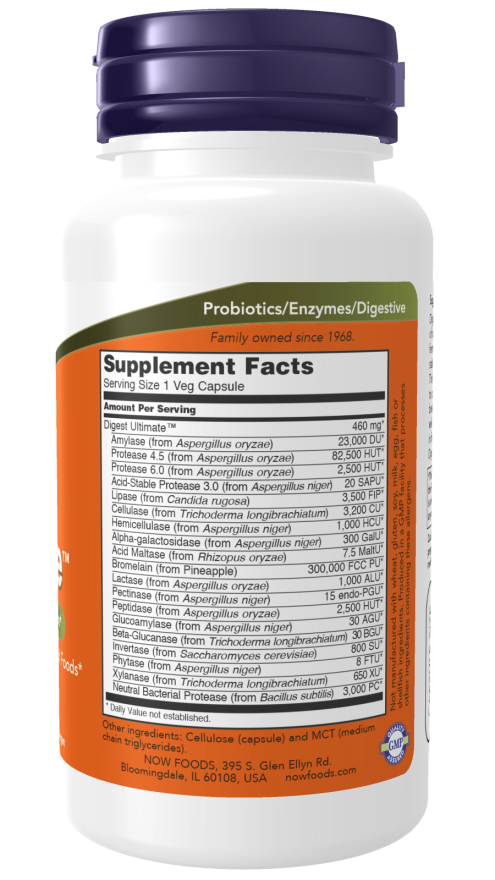 Digestion Supplement | Digest Ultimate™ | NOW Supplements