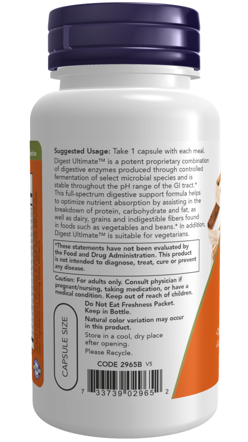 Digestion Supplement | Digest Ultimate™ | NOW Supplements