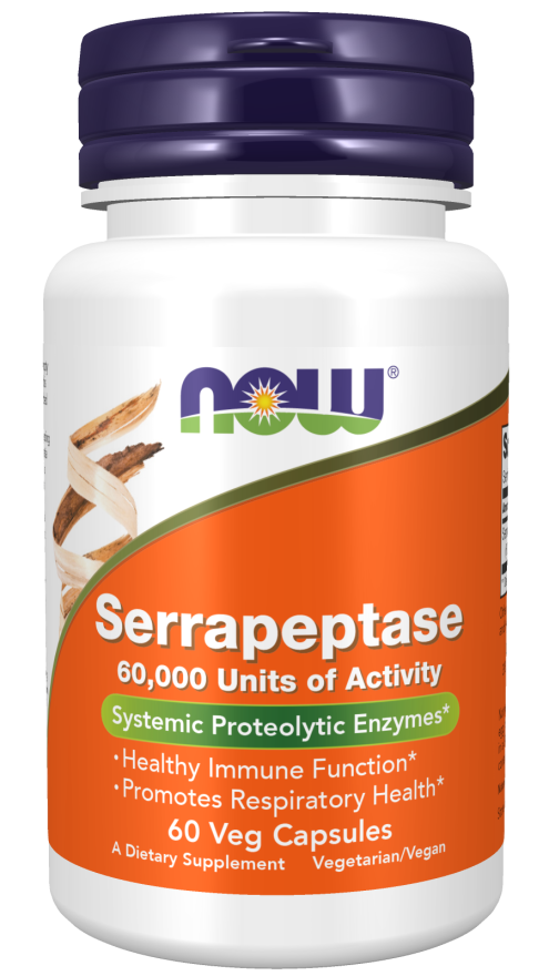 Serrapeptase Supplement | Serrapeptase Enzyme | NOW Supplements