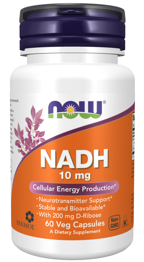 NADH Supplement | Shop Capsules Here | NOW Supplements