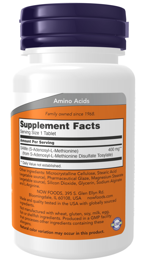 S-adenosylmethionine Supplement | Buy Now | NOW Supplements