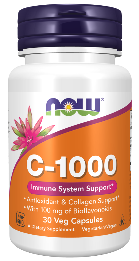 Vitamin C 1000 | Shop Capsules Here | NOW Supplements