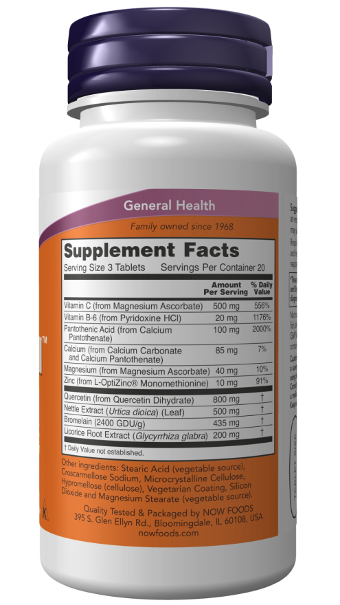 Respir-All Tablets | Buy Online Today | NOW Supplements