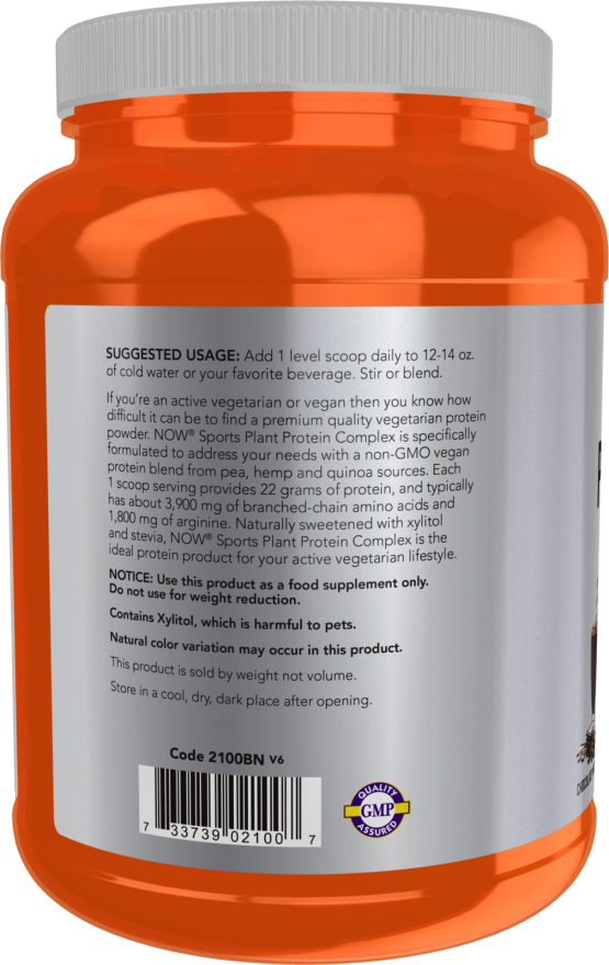 Vegan Protein Powder | Purchase Today | NOW Sports