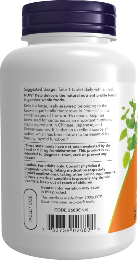 Kelp Tablets | Order Online Today | NOW Supplements
