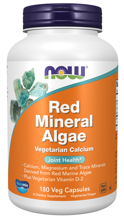 Red Mineral Algae | Joint & Bone Health* | NOW Supplements