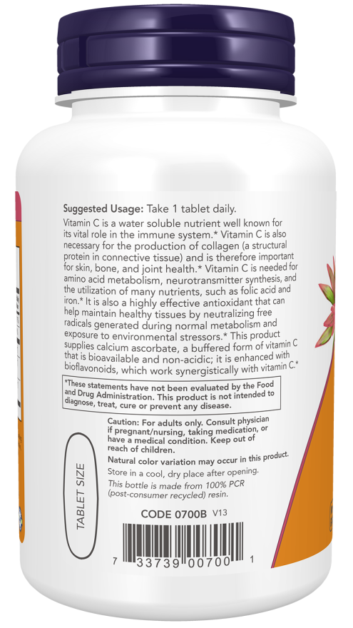 Vitamin C Complex | Buffered Vitamin C | NOW Supplements