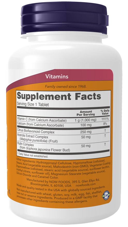 Vitamin C Complex | Buffered Vitamin C | NOW Supplements