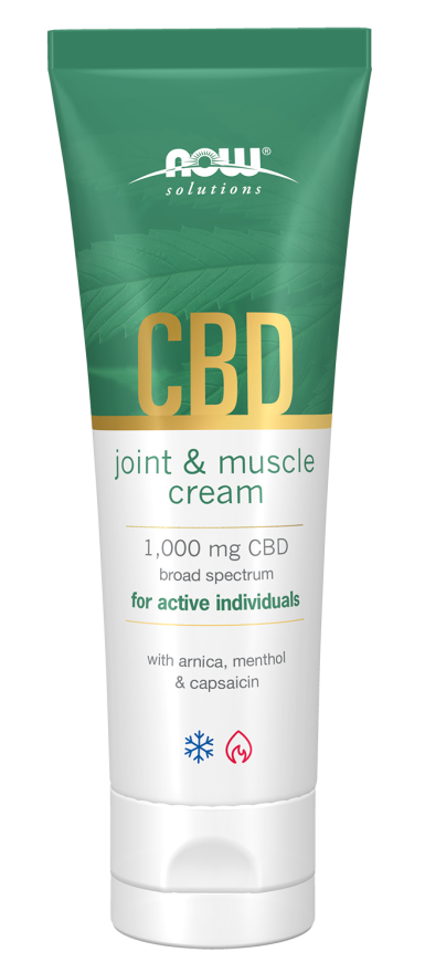 CBD Joint & Muscle Cream | NOW Foods
