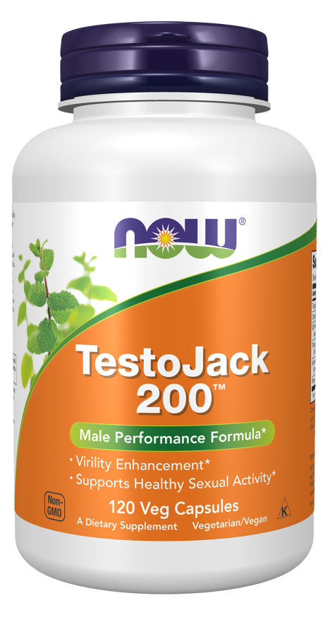TestoJack 200 | Men's Supplement | NOW Foods