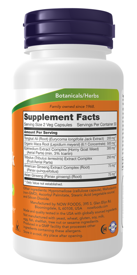 TestoJack 200 | Men's Supplement | NOW Foods