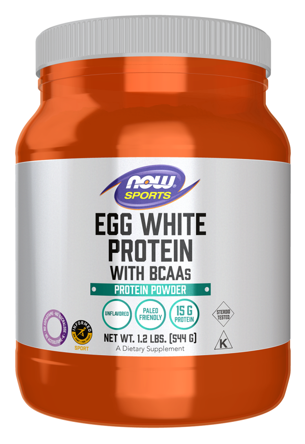 Egg White Protein | Try Unflavored Egg White Protein Powder | NOW