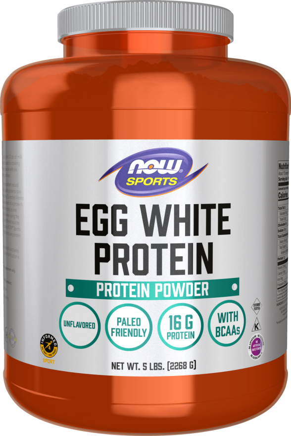 Egg White Protein | Try Egg White Protein Powder | NOW Foods