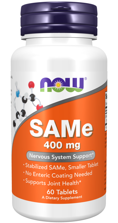 SAMe Supplement | 400 mg Tablets | NOW Supplements