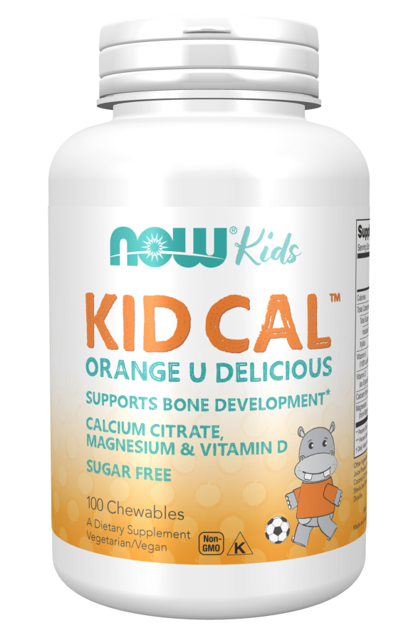 Kid Cal Chewables | Kids Chewable Supplements | NOW