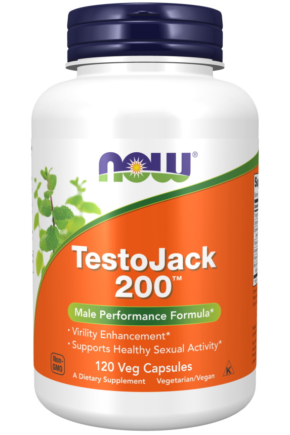 TestoJack 200 | Men's Supplement | NOW Foods