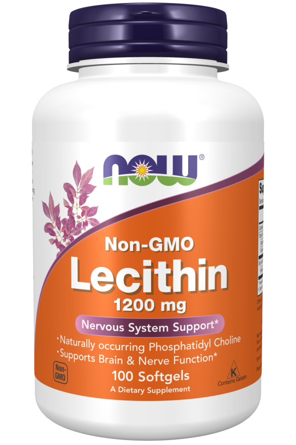 Lecithin 1200mg | Lecithin Supplement | NOW Lecithin