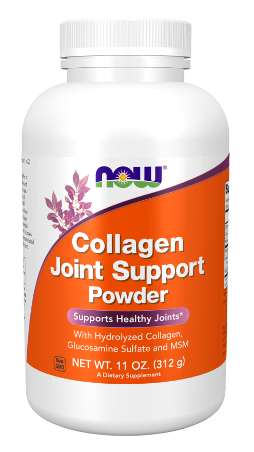 Collagen Bone Joint Support Powder | NOW Supplement