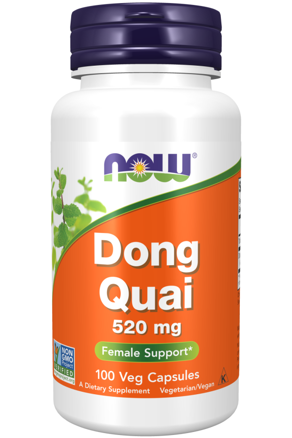 Dong Quai | Natural Vegetable Capsules | NOW Supplements