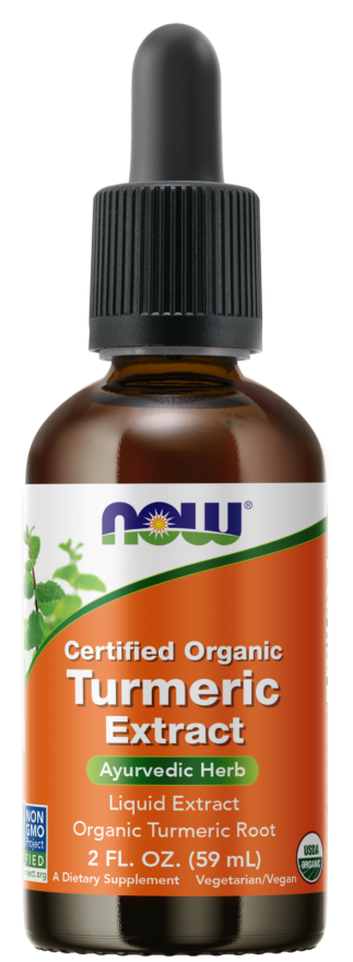 Turmeric Extract Liquid, Organic | NOW Foods
