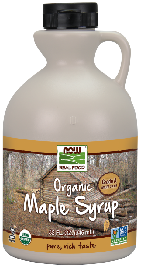 Pure Maple Syrup | Shop for Organic Maple Syrup | NOW Foods
