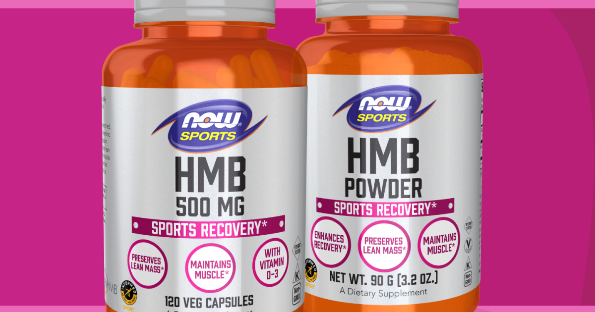 Scientifically Backed HMB | NOW Foods