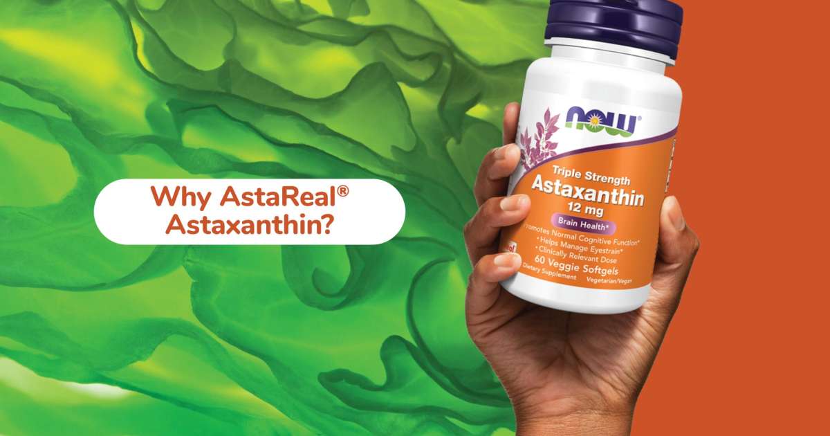Why AstaReal® Astaxanthin? | NOW Foods