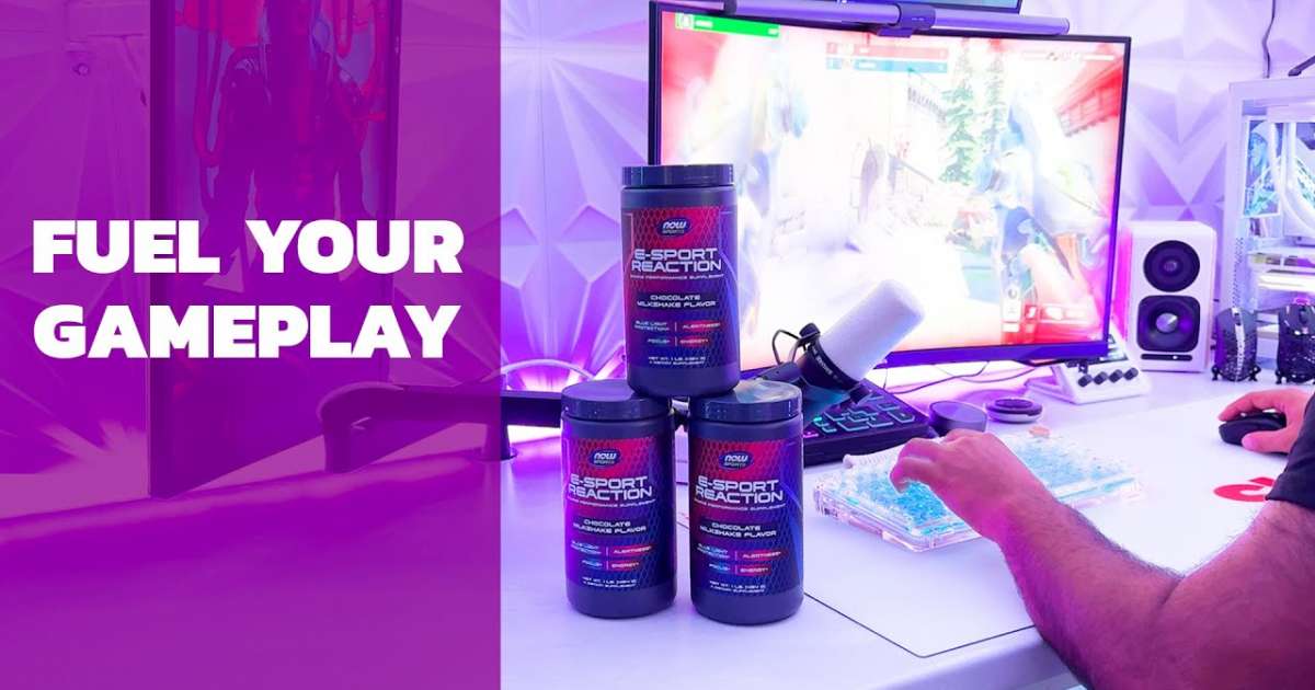 Best Supplement for Gamers: Focus, Energy & Eye Support* | NOW Foods