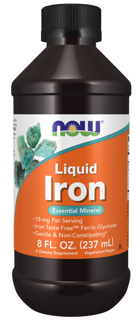 Iron Supplements | Essential Nutrients | NOW Foods