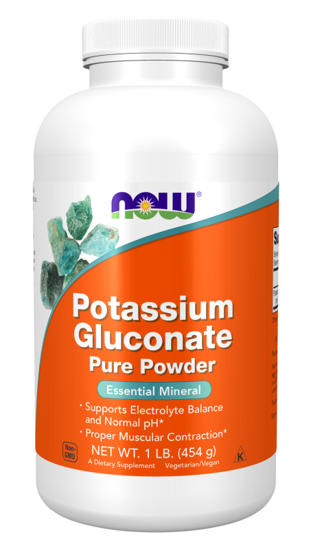 Potassium Supplements | Electrolyte Mineral | NOW Foods